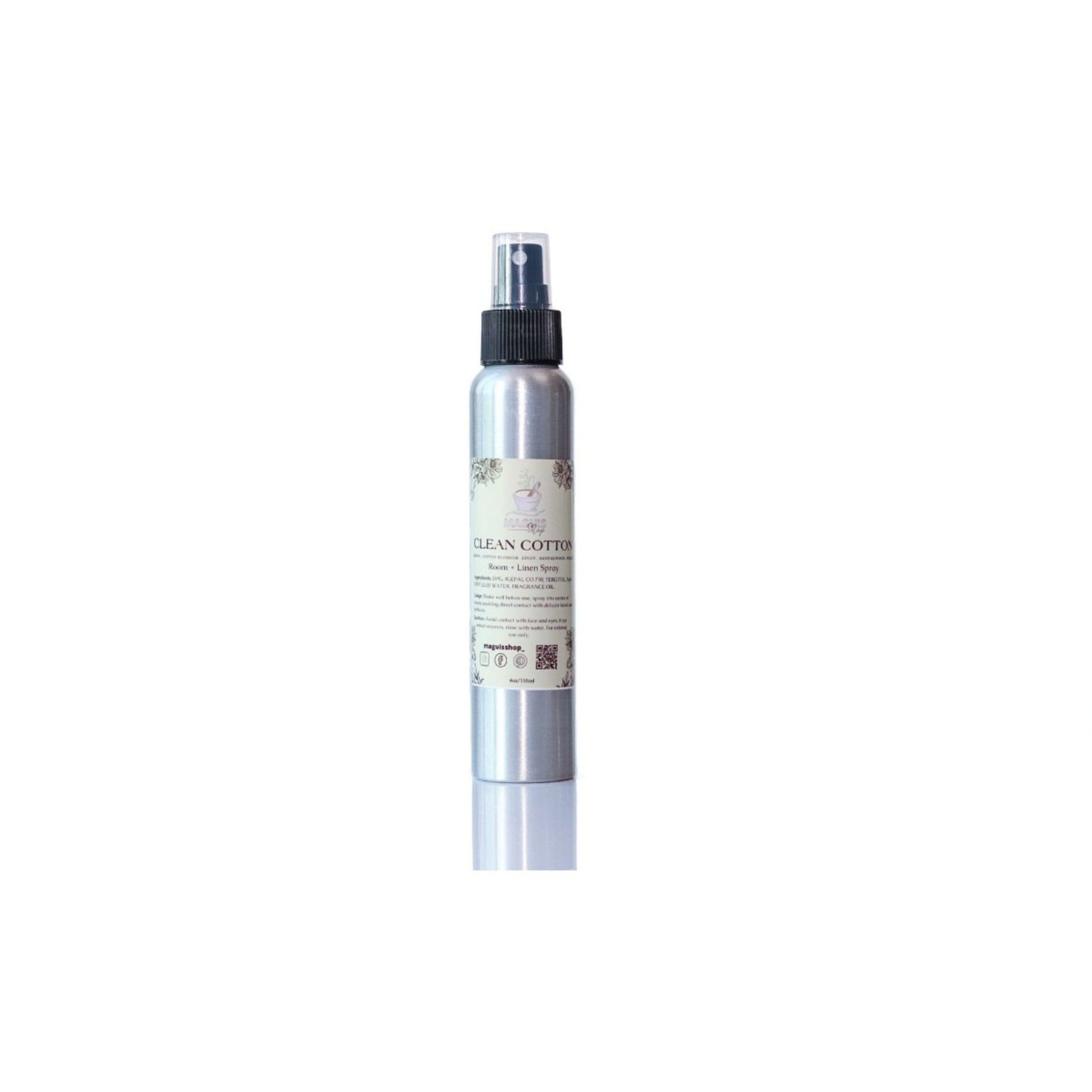 CLEAN COTTON ROOM SPRAY – MaguisShop.llc